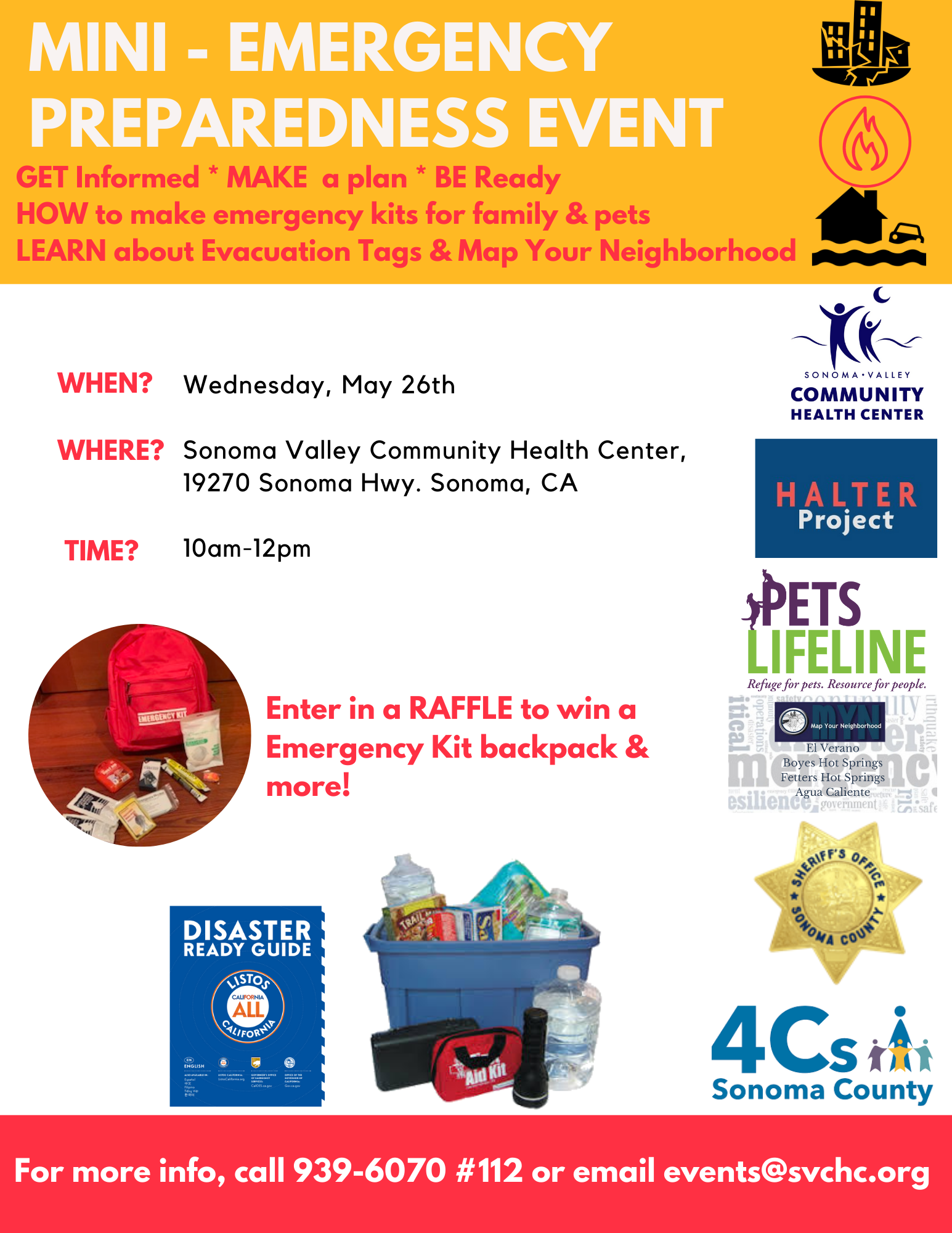 Mini- Emergency Preparedness Event - SVCHC